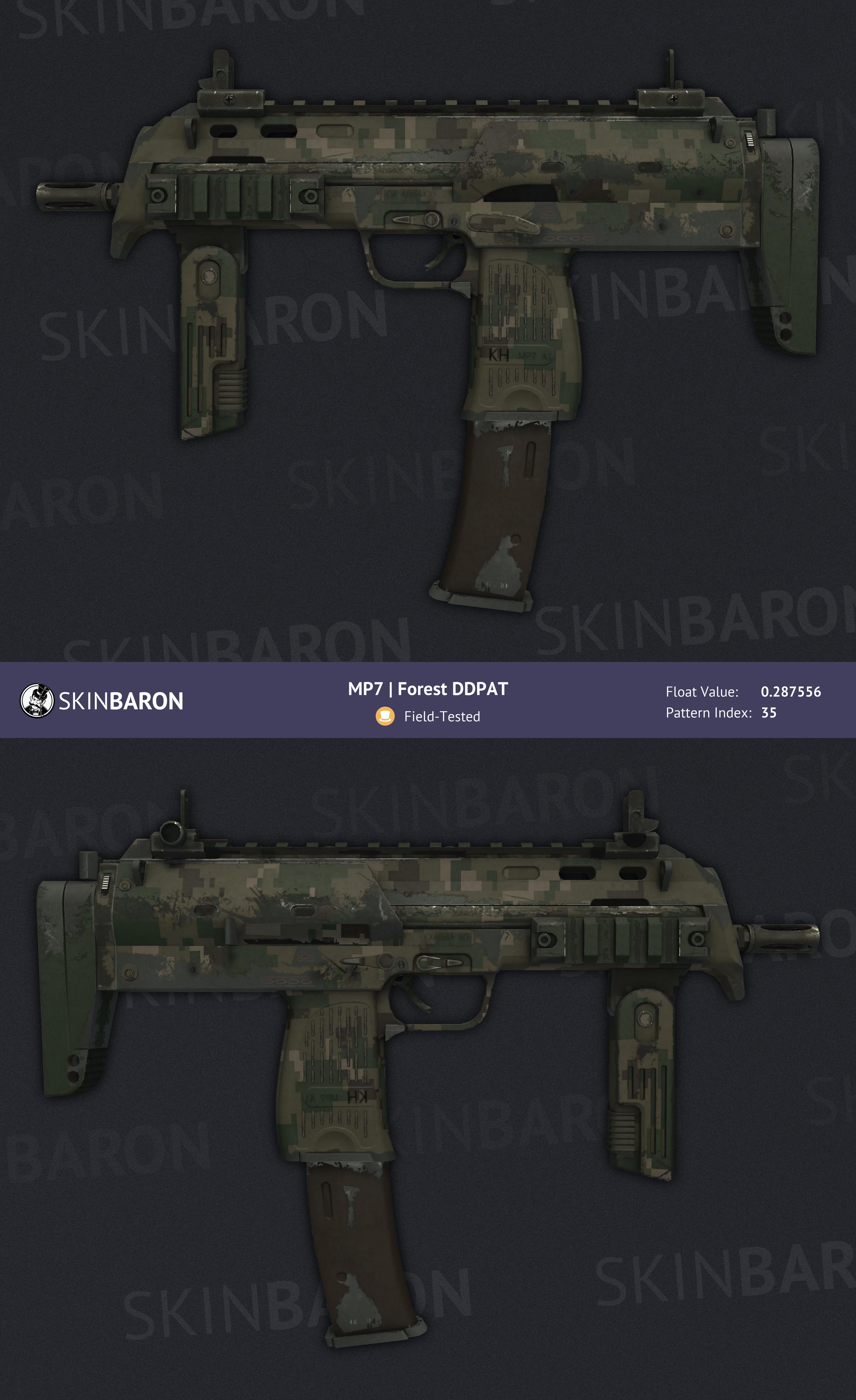 Buy MP7 | Forest DDPAT (Field-Tested) | SkinBaron