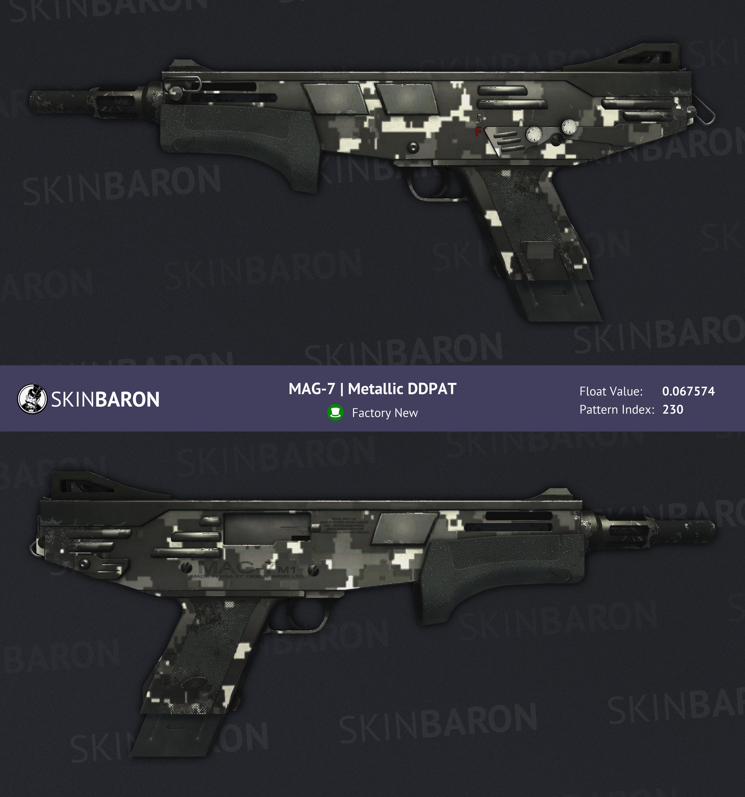 Buy MAG-7 | Metallic DDPAT (Factory New) | SkinBaron